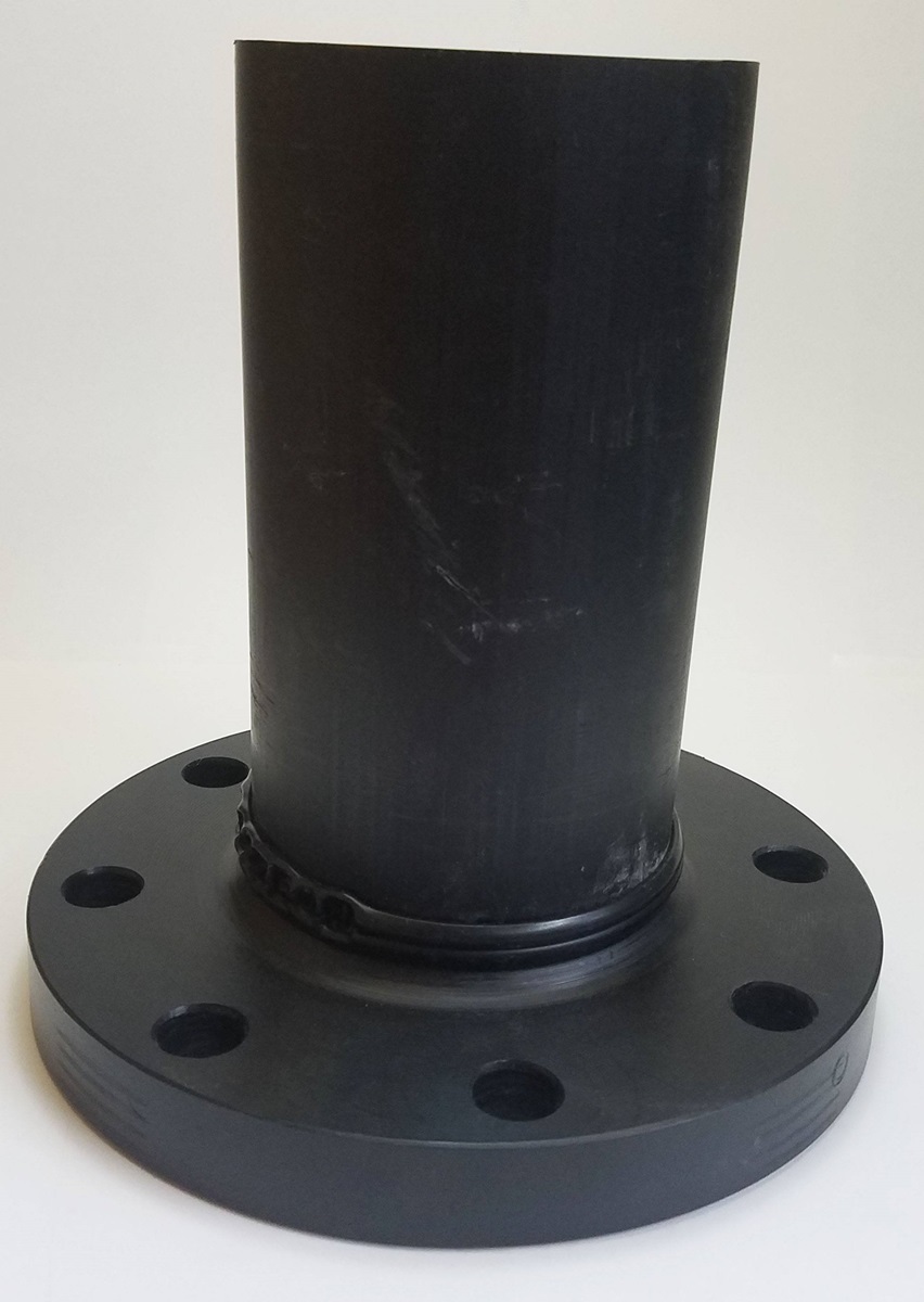 CCI - 4" Polyethylene Weld Flange Tank Fitting