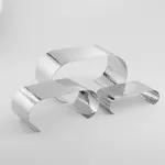 American METALCRAFT, Inc. - RISER SET, STAINLESS STEEL, HAMMERED