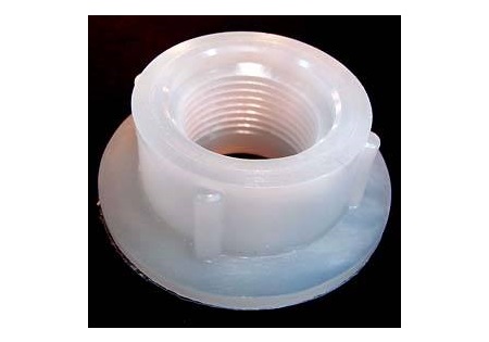 CCI - 3/4" Heavy Duty Spin Weld Tank Fitting - Polyethylene