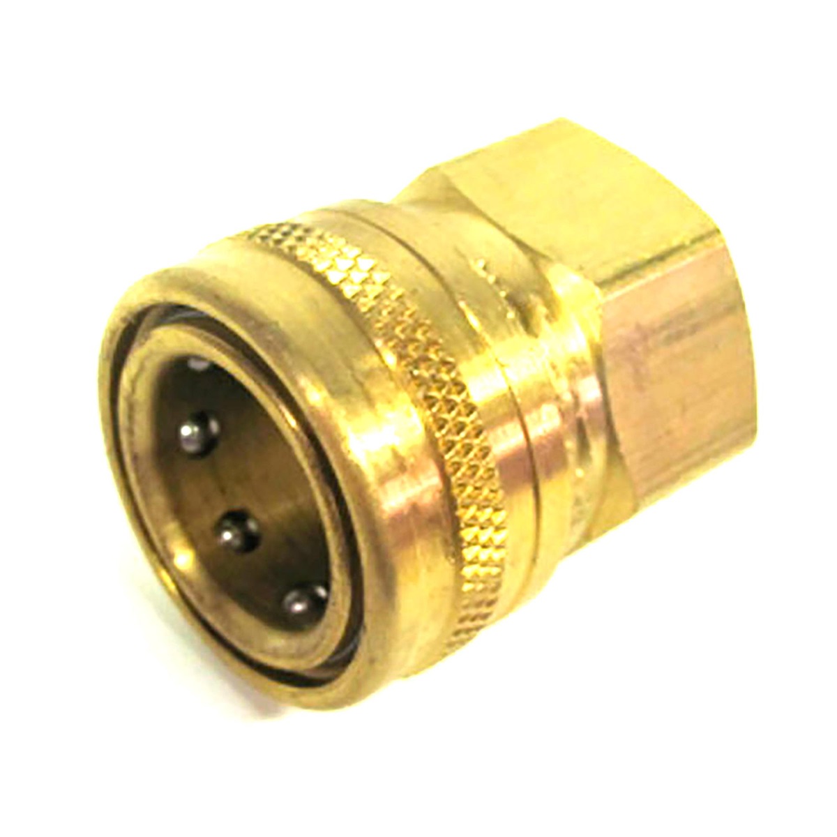 CCI - Brass Quick Connect Socket - 3/4" Female Pipe Thread Inlet