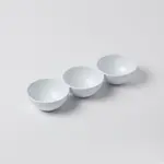 American METALCRAFT, Inc. - 3-COMPARTMENT BOWL, ROUND, MEL, WH, 36 OZ.