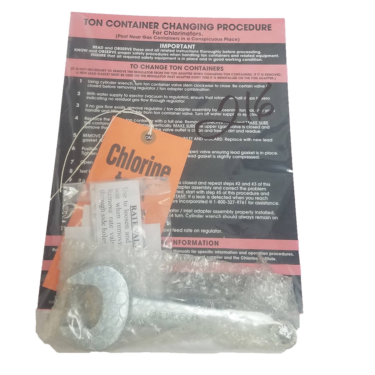 CCI - REGAL Model 226 Gas Chlorinator Direct Cylinder Mount System