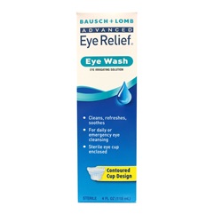 Eye Wash Irrigating Solution, 4oz. - OTC Ophthalmic Pharmaceuticals