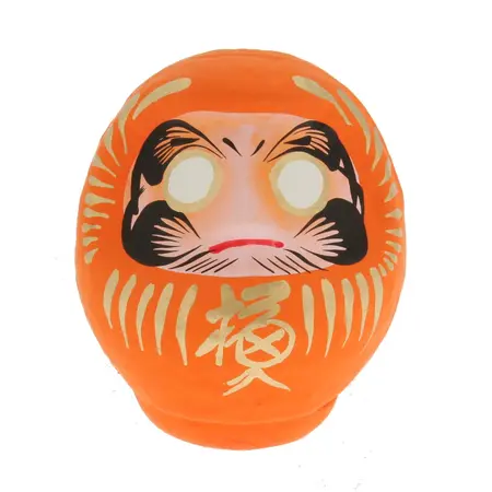 Daruma Orange Rebirth 3-3/4"