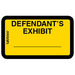 Tabbies - Legal Exhibit Labels