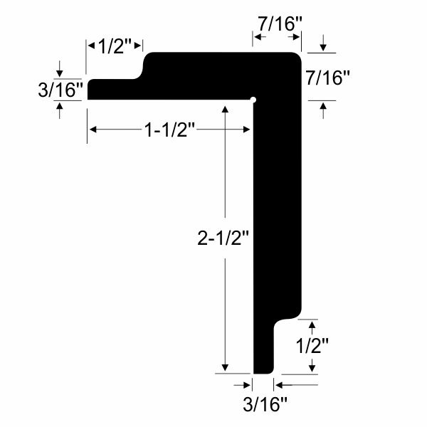 Steele Rubber Products - Marine - Dock or Bunk Rail Guard Edging ...