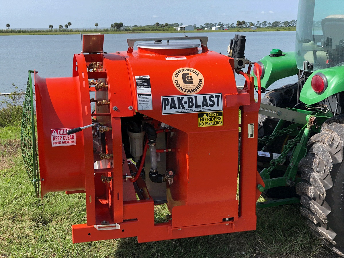 CCI - Rears 100 Gallon Pak-Blast with 28" Fan