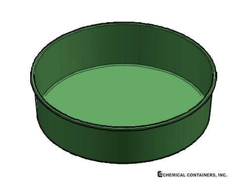 CCI - 2000 Gallon Green Containment Basin - 139" D x 36" H