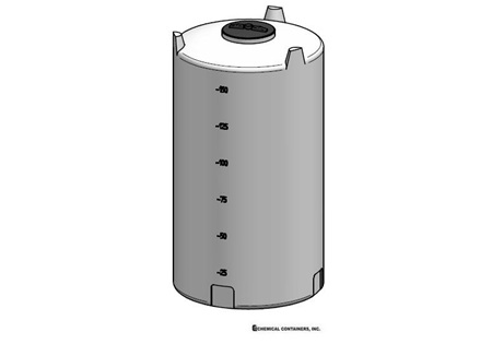 CCI - 165 Gallon Polyethylene Vertical Tank - 31" D x 57" H
