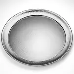 American METALCRAFT, Inc. - STAINLESS STEEL, HAMMERED TRAY, ROUND, 22" DIA.