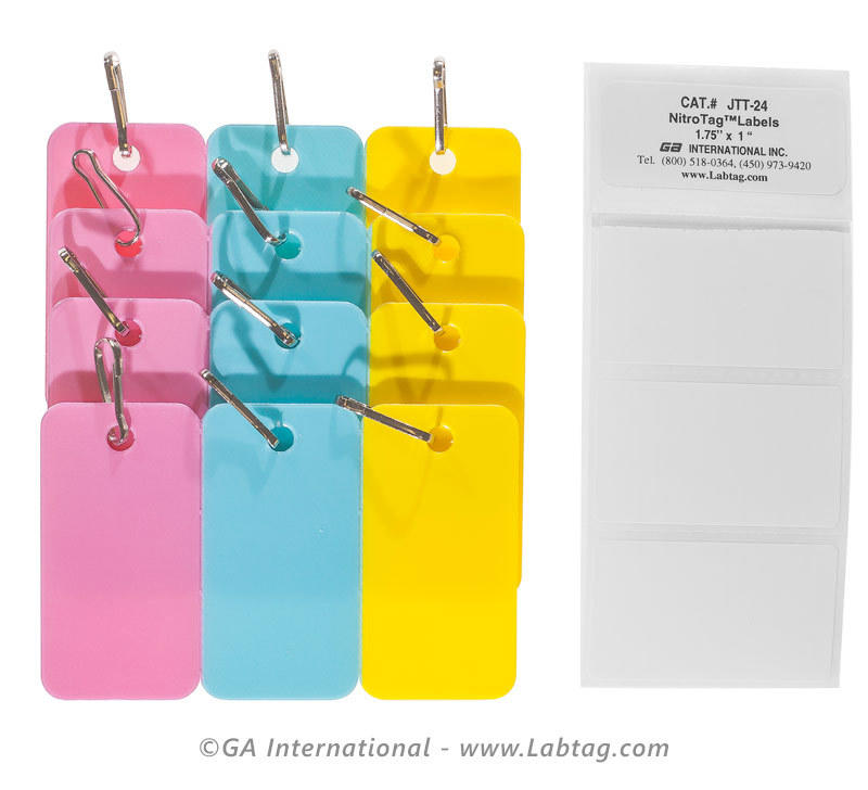 Cryo-ID-Kit Cryogenic Tags for Metal Racks