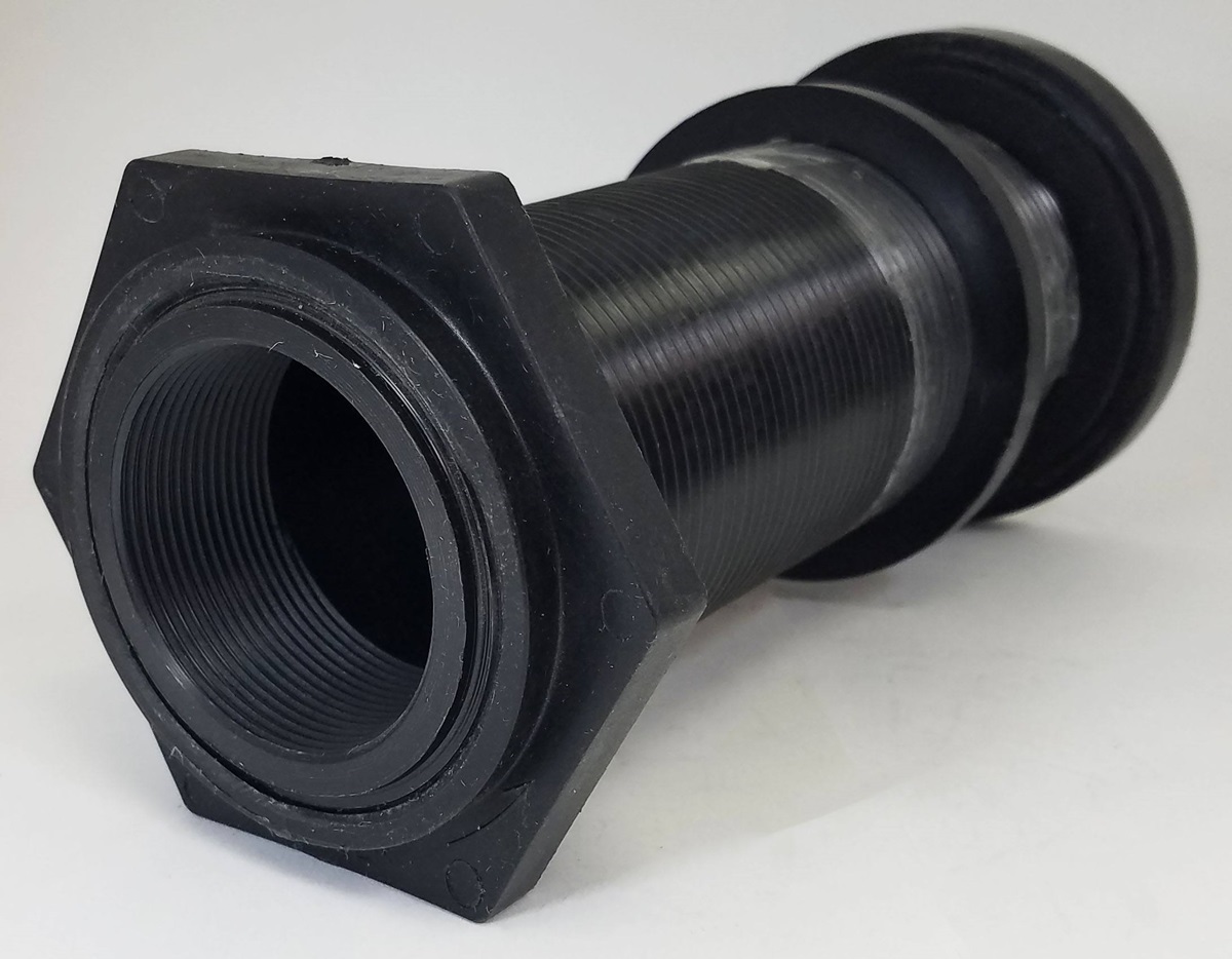 CCI - 2" Weld x FPT Polyethylene Transition Tank Fitting