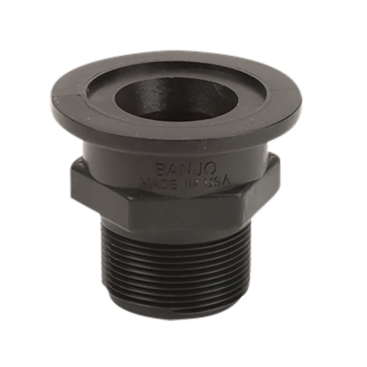 CCI - 2" Manifold Flange X 1 1/2" Male MPT Banjo Fitting | Polypropylene