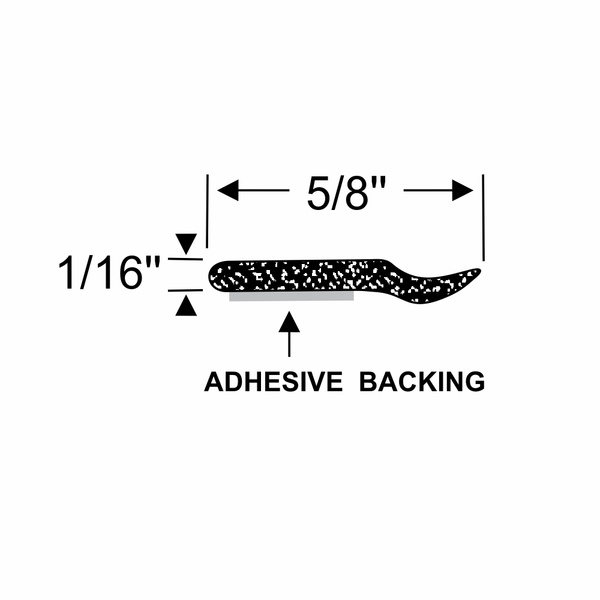 Steele Rubber Products - 5/8" Underside Window Molding | Street Rod & Custom Build