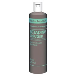 Betadine 10%, 8 oz. Bottle