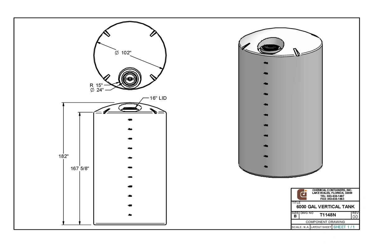 6000 Gallon Vertical Tank Dimensions In Stock Www pinnaxis