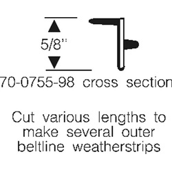 Steele Rubber Products - Window scraper seal