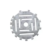 Universal Sewing Supply - Deluxe Heavy Gauge Stainless Steel Measuring Disc