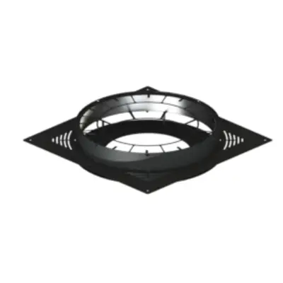 Midtherm Flue Systems - 150mm Covered Vent F/Stop HT-S PCMB