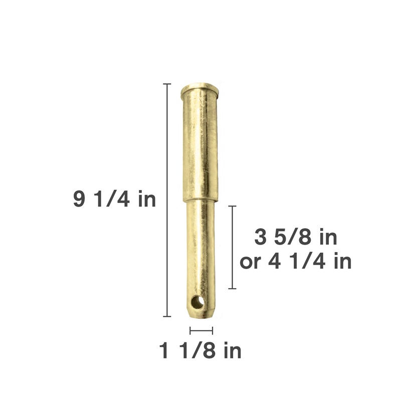 Braber Equipment - Stepped Pin