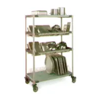 Metro PR48VX3 Metromax I Mobile Drying Rack Unit 26"W X 50"L X 68"H ...