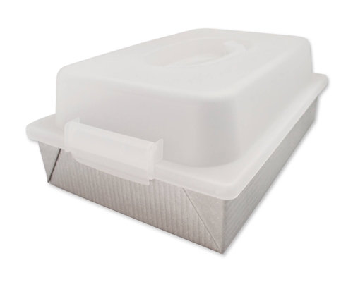 USA PAN® - USA PAN Rectangular Cake Pan and Lid Set