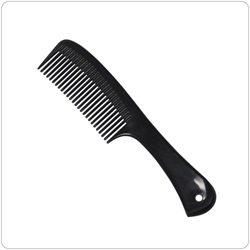 Ready Care - Hair Comb Rake Handle Black