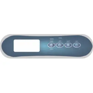 HYDROQUIP - Balboa Series TP400T 4 Button Topside Overlay 80-12511-K
