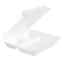 Dart DCC95HT3R Large 3-Compartment Foam Containers