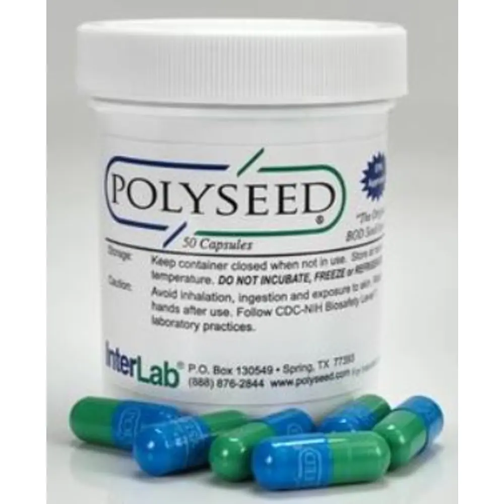 PolySeed® Water & Wastewater Testing Capsules
