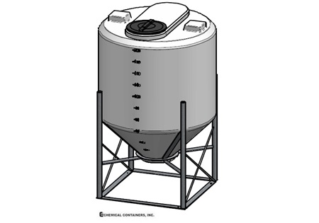 CCI - 200/300/350 Gallon Cone Bottom Tank Stand
