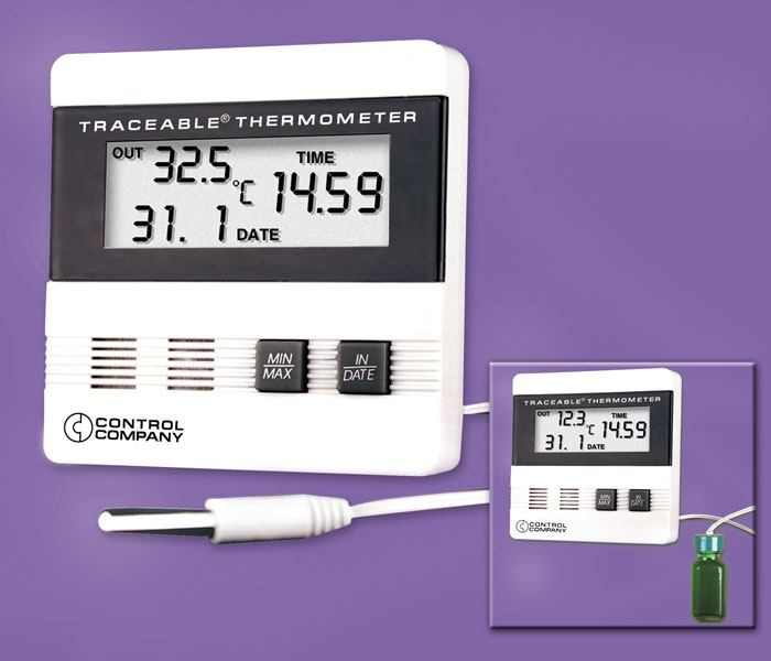 Traceable® Thermometer with Time/Date Max/Min (Traceable)