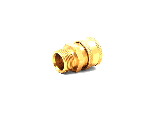 Veloci Performance Products - 3/8" QC Brass Coupler x M22 M 15mm Plug