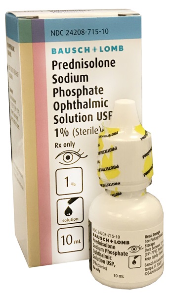 Prednisolone Phosphate 1%, 10mL - Ophthalmic Anti-Inflammatories