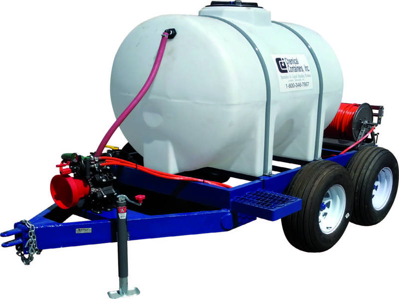 CCI - 525 Gallon Tandem Axle Spray Trailer