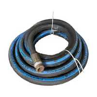 2" x 50' WIRE REINFORCED SHOTCRETE HOSE W/HEAVY DUTY ENDS - Gunite ...