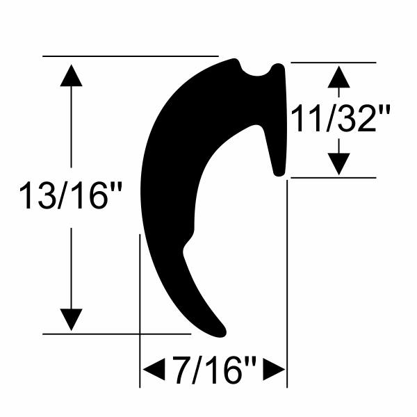 Steele Rubber Products - Window edge weatherstrip
