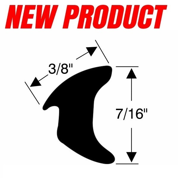 Steele Rubber Products - Marine 7/16" Window Edge Weatherstrip| Steele ...