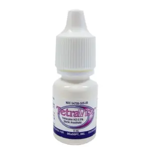 Tetravisc 0.5%, 5mL - Ophthalmic Anesthetics