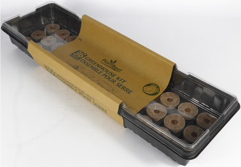 35mm Coconut Coir Pellet Seed Starting Greenhouse Kit | Halifax Seed