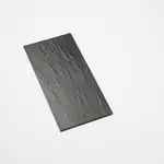 American METALCRAFT, Inc. - MEL PLATTER, REC., FAUX SLATE, BLACK, 18" L