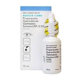 Proparacaine Drops 0.5%, 15mL - Ophthalmic Anesthetics