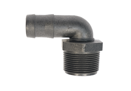 CCI - Banjo Poly Male Thread x Hose 90 Degree Elbows