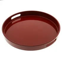 Miya Company - Tray Round Red 13-1/2"