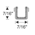 Steele Rubber Products - Sliding Window Channel