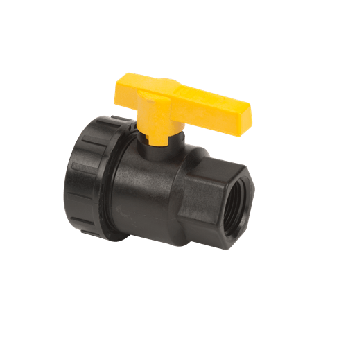 CCI - 3/4" FPT Banjo Full Port Single Union Valve - Polypropylene