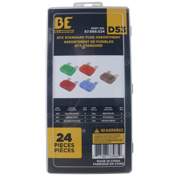 Braber Equipment - ATX Maxi Fuse Assortment