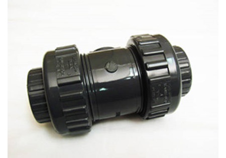 CCI - 3/4" PVC Ball Check Valve Viton Sealed