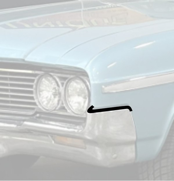 Steele Rubber Products - 1964 Skylark Special - Front Bumper Fillers ...