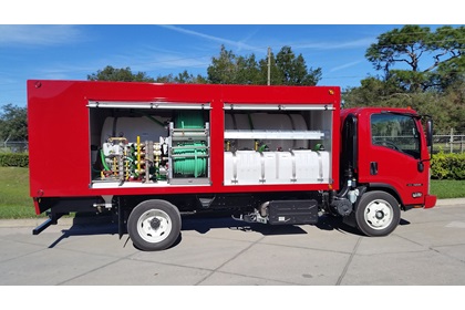 CCI - Spray Trucks - Custom Built by Chemical Containers